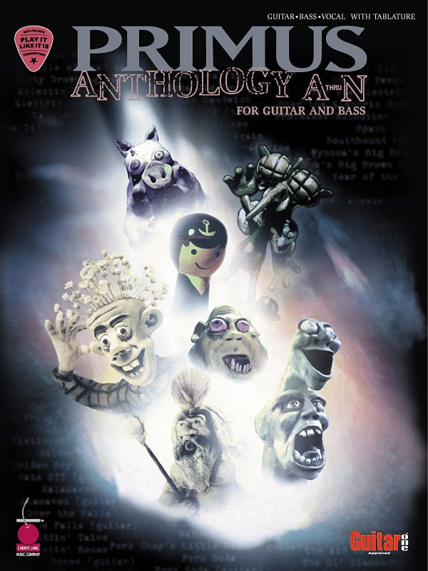 Primus Anthology Book 1 - A-N Guitar and Bass Tab Book – Music2u.com.au