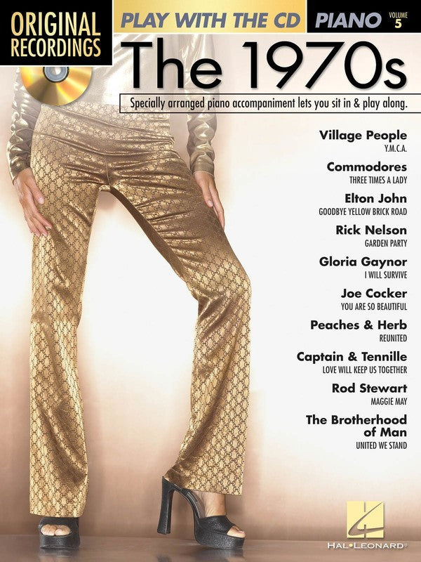 The 1970S Original Recording Book/CD Piano V5 – Music2u.com.au