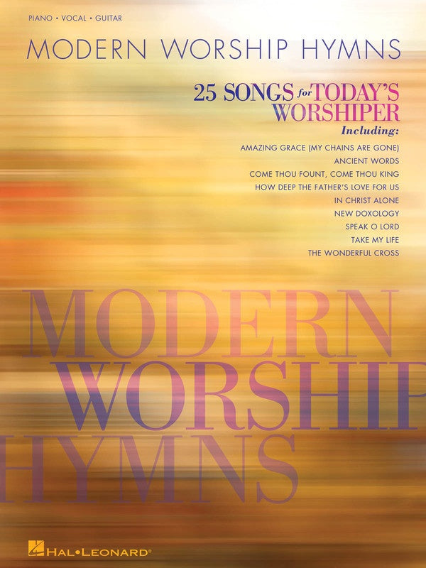 Modern Worship Hymns - Piano, Vocal, Guitar – Music2u.com.au