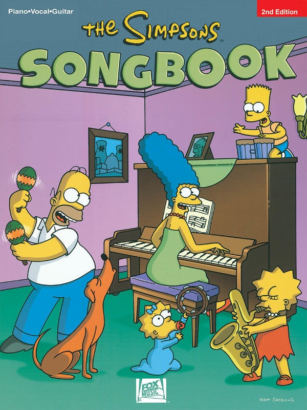 The Simpsons Songbook 2nd Edition: Sheet Music for Piano, Vocal ...