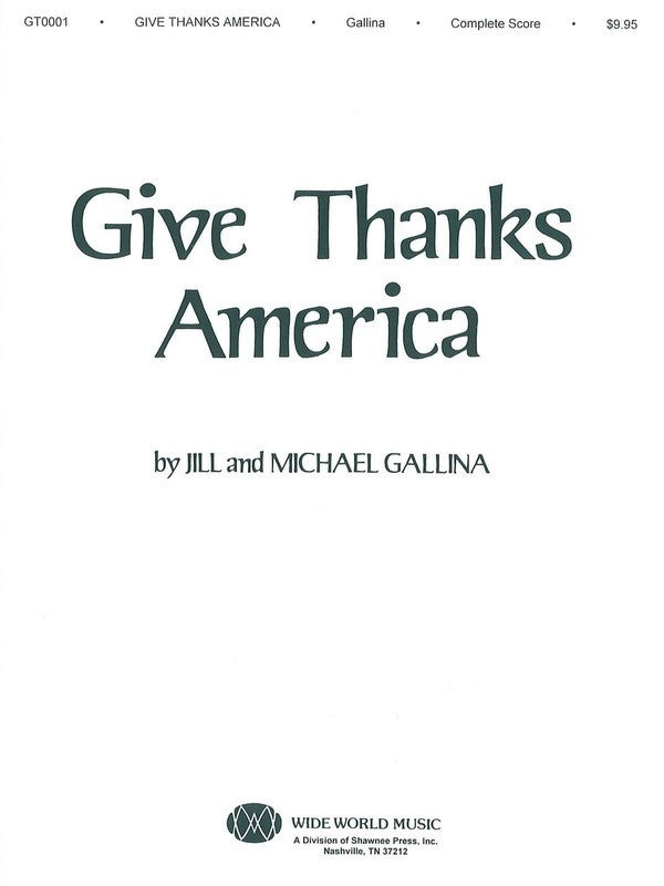 Give Thanks America – Music2u.com.au