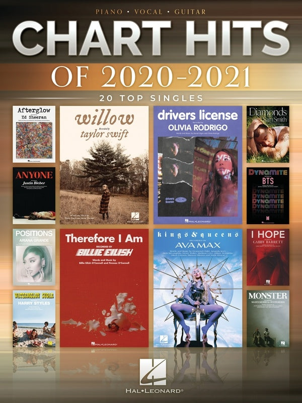 Chart Hits: Top Songs 2020-2021 - PVG – Music2u.com.au