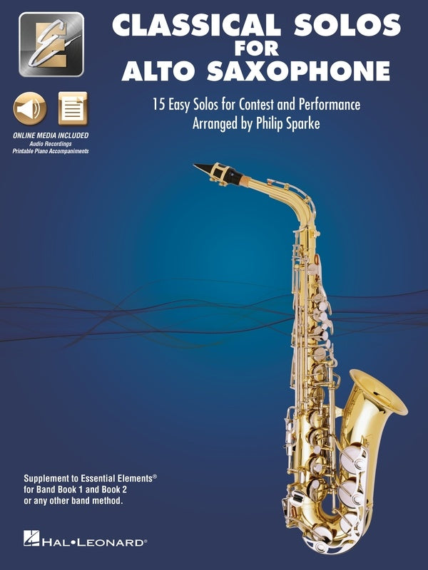 Classical Solos For Alto Saxophone Book/Olm – Music2u.com.au