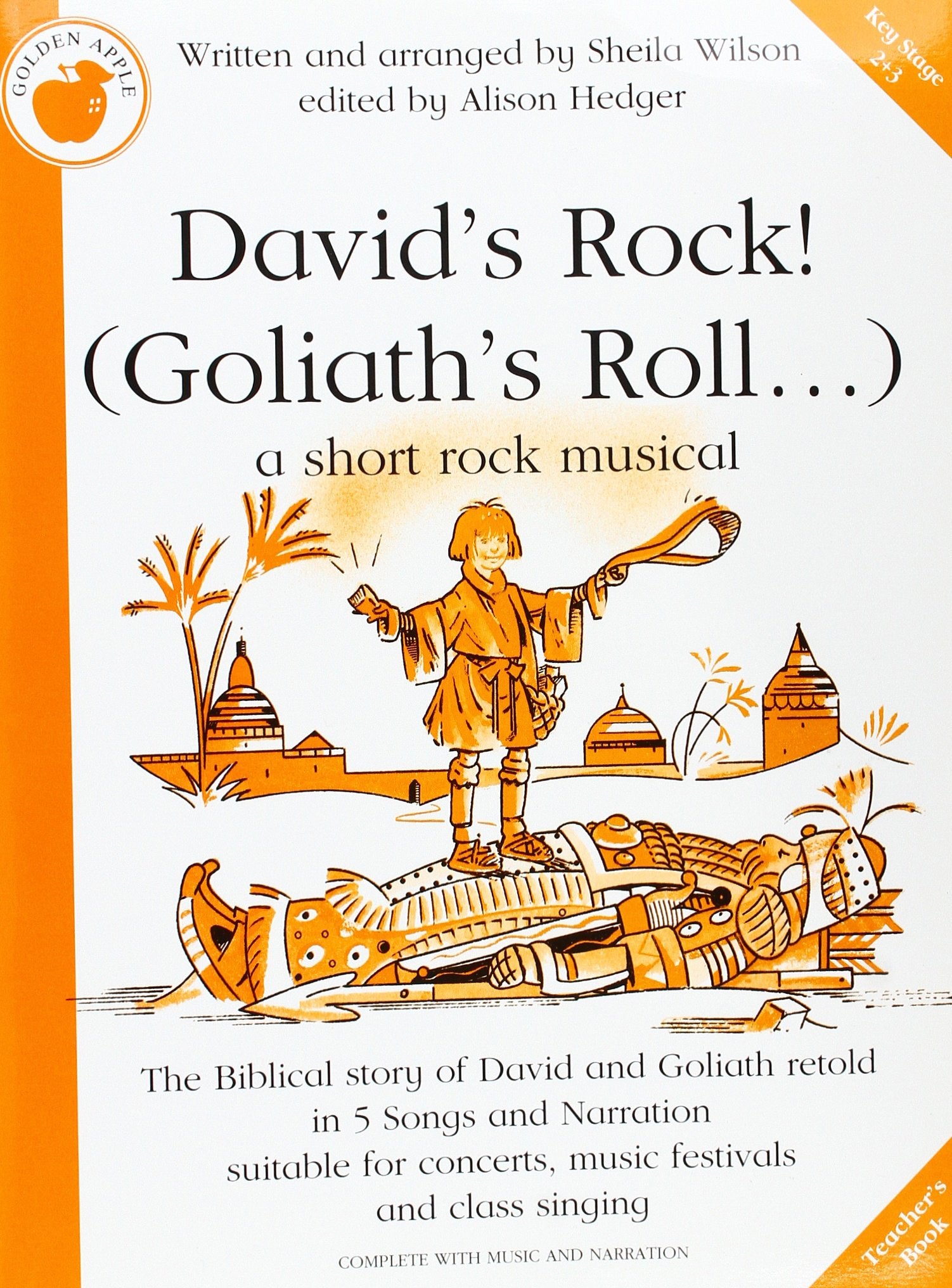 Davids Rock, Goliath's Roll - Musical Teachers Book – Music2u.com.au