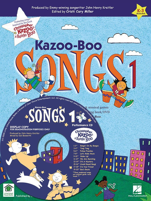 Kazoo Boo Songs 1 Accomp CD – Music2u.com.au