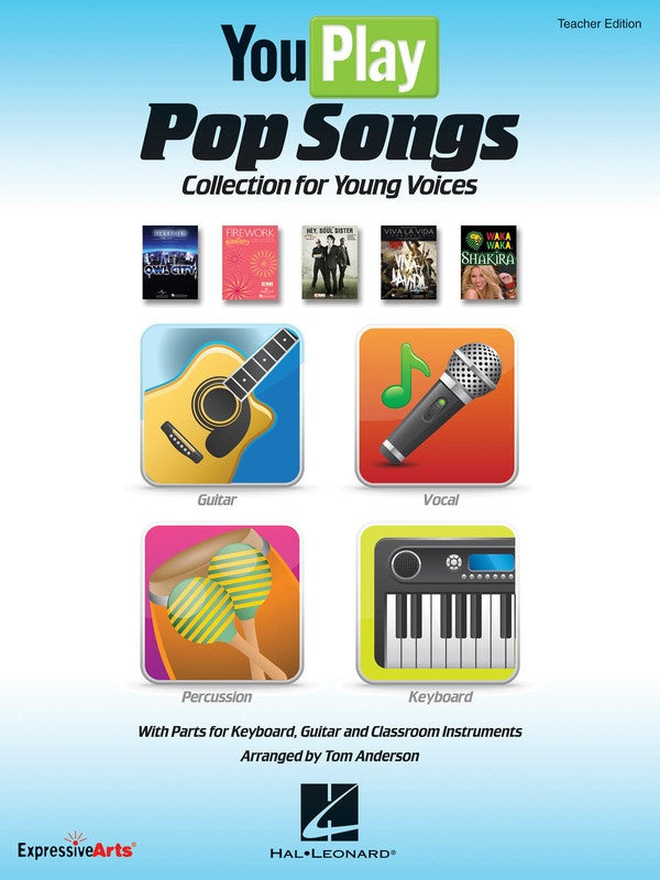Youplay Pop Songs - Teacher Edition Book – Music2u.com.au