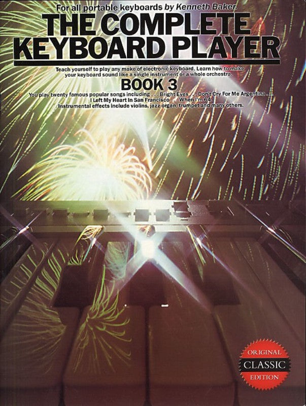 Complete Keyboard Player Book 3 Original Edition – Music2u.com.au
