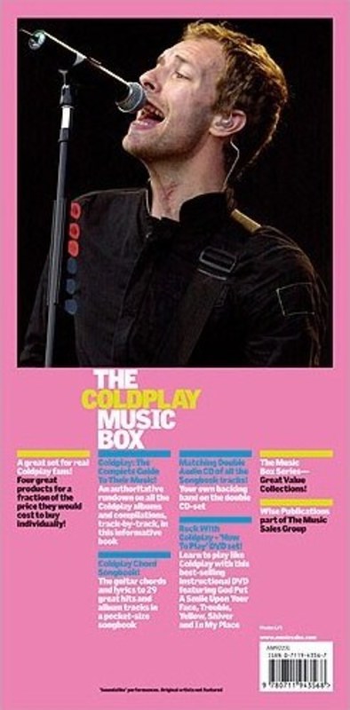 Coldplay Music Box Book/CD/DVD – Music2u.com.au