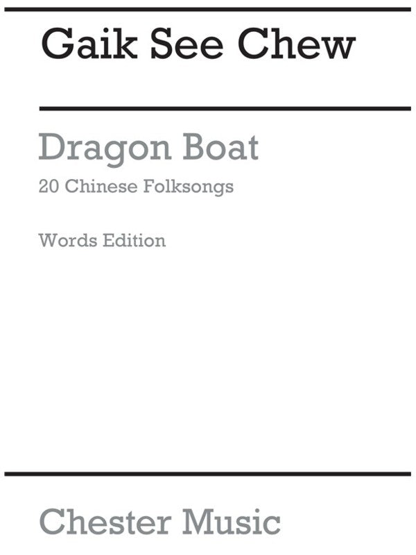 Chew Dragon Boat Childrens Book(Arc) – Music2u.com.au