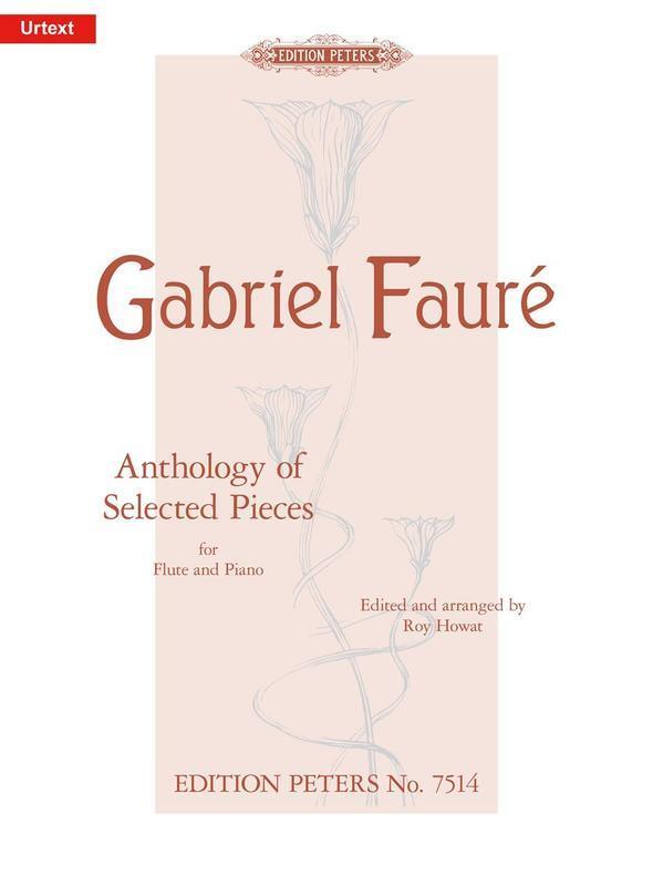 Faure - Anthology Of Original Pieces Flute/Piano – Music2u.com.au
