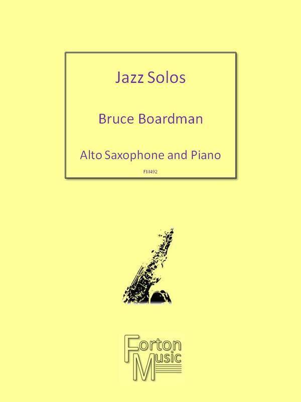 Boardman - Jazz Solos Alto Saxophone/Piano – Music2u.com.au