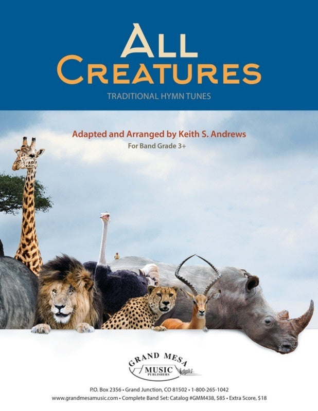 All Creatures Cb3.5 Score / Parts – Music2u.com.au