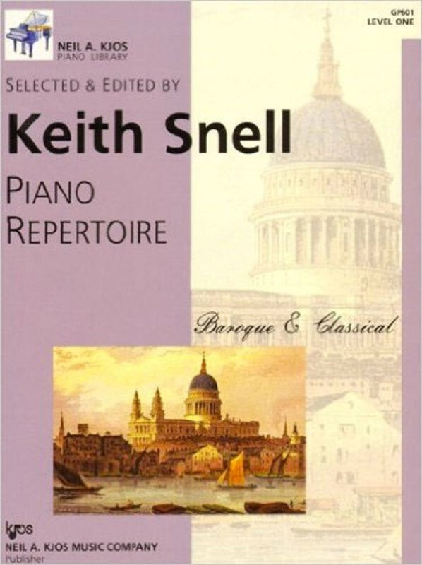 Piano Repertoire Baroque & Classical Lev 1 – Music2u.com.au