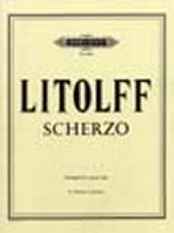 Litolff - Scherzo From Concerto Symphonique Op 102 Piano – Music2u.com.au