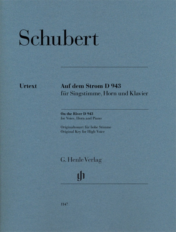 Schubert - On The River D 943 Voice/Horn/Piano – Music2u.com.au
