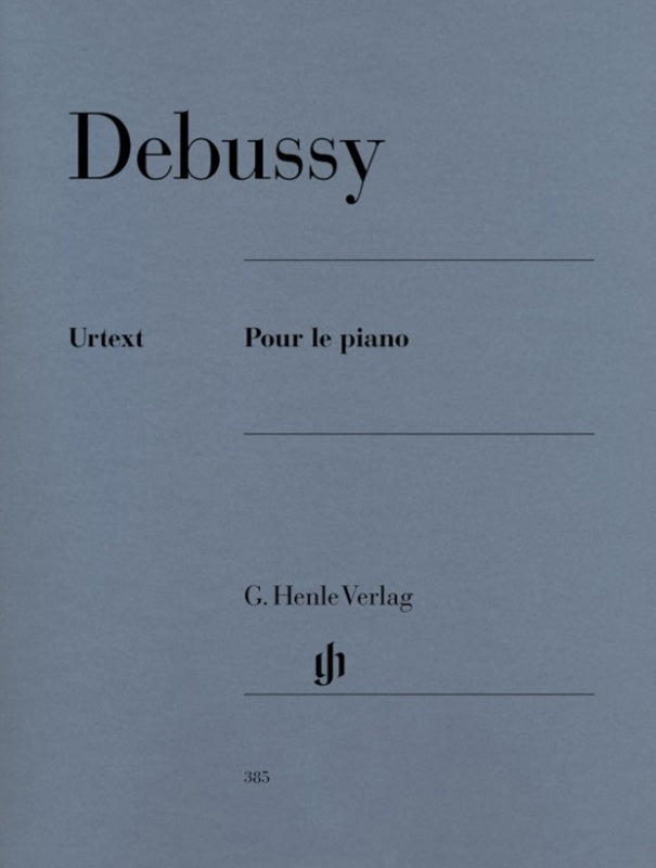 Debussy's Pour Le Piano: The Definitive Urtext Edition – Music2u.com.au