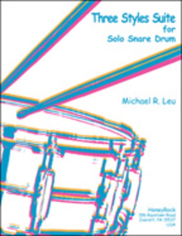 Three Styles Suite Snare Drum Solo – Music2u.com.au