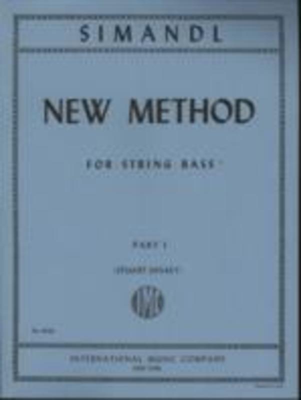 Franz Simandl- New Method Part 1 For Double Bass Sheet Music – Music2u ...