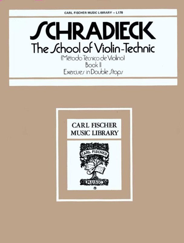 Schradieck - School Of Violin Technic Book 2 – Music2u.com.au