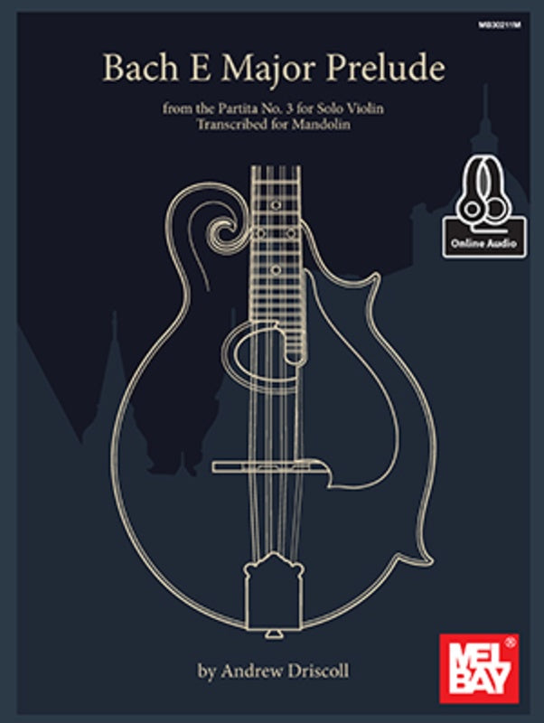 Bach E Major Prelude For Mandolin Book/Online Audio – Music2u.com.au