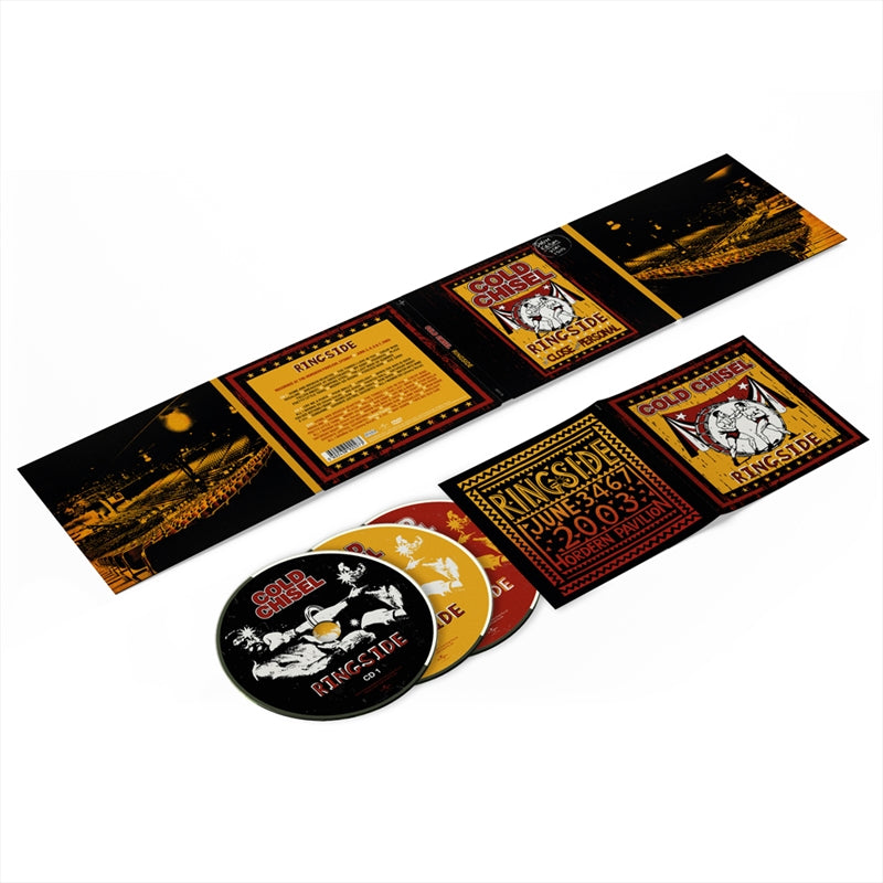 Cold Chisel - Ringside - Limited Deluxe Edition CD/DVD – Music2u.com.au