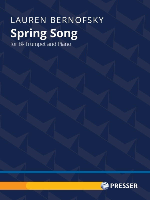 Bernofsky - Spring Song For Trumpet/Piano – Music2u.com.au