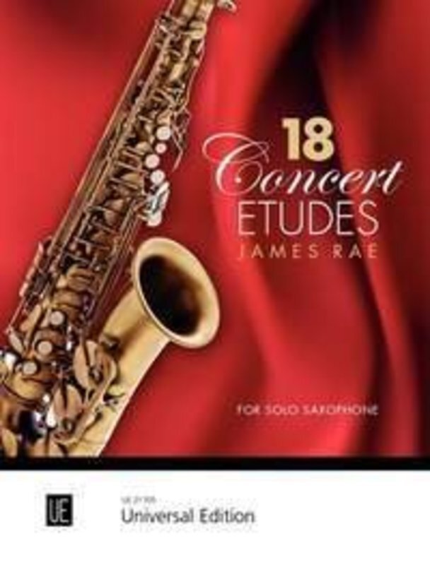 Rae - 18 Concert Etudes For Saxophone – Music2u.com.au